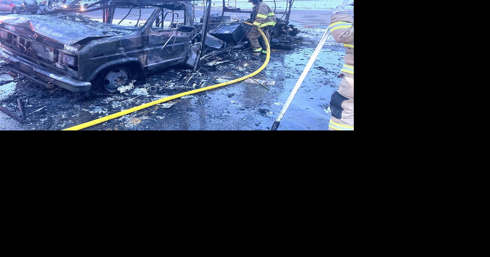 Woman escapes, dog dies in Snowville motorhome fire | Accidents ...