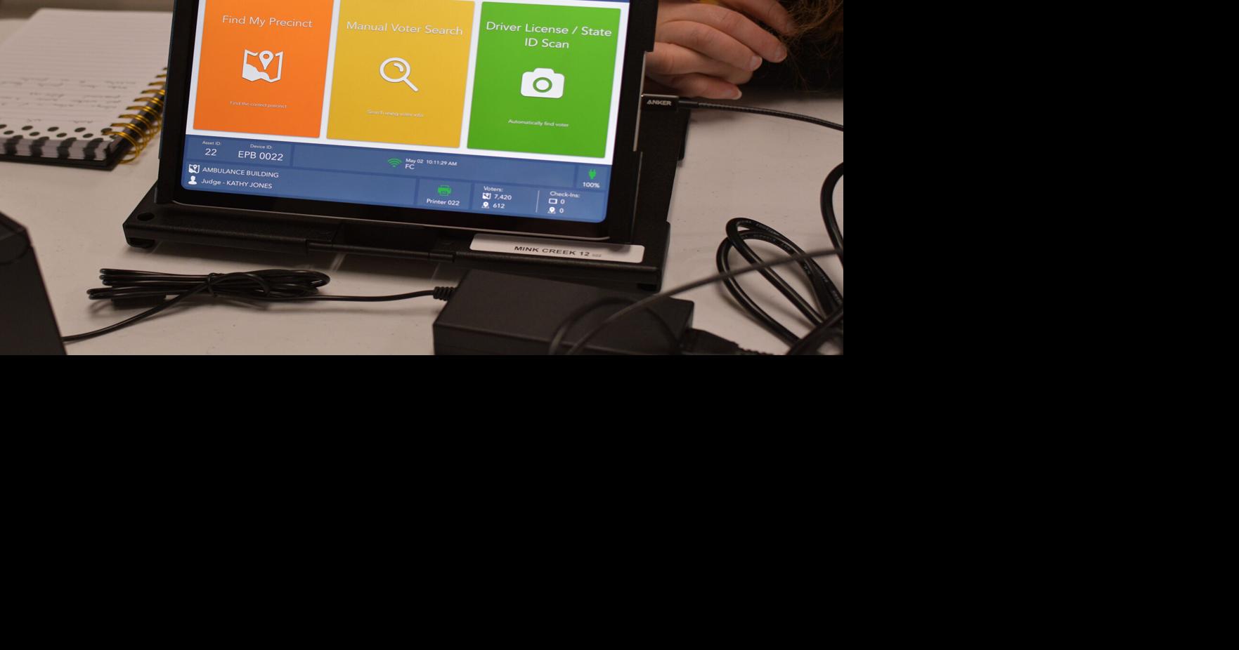 Electronic poll books to make debut on primary election day | Local ...