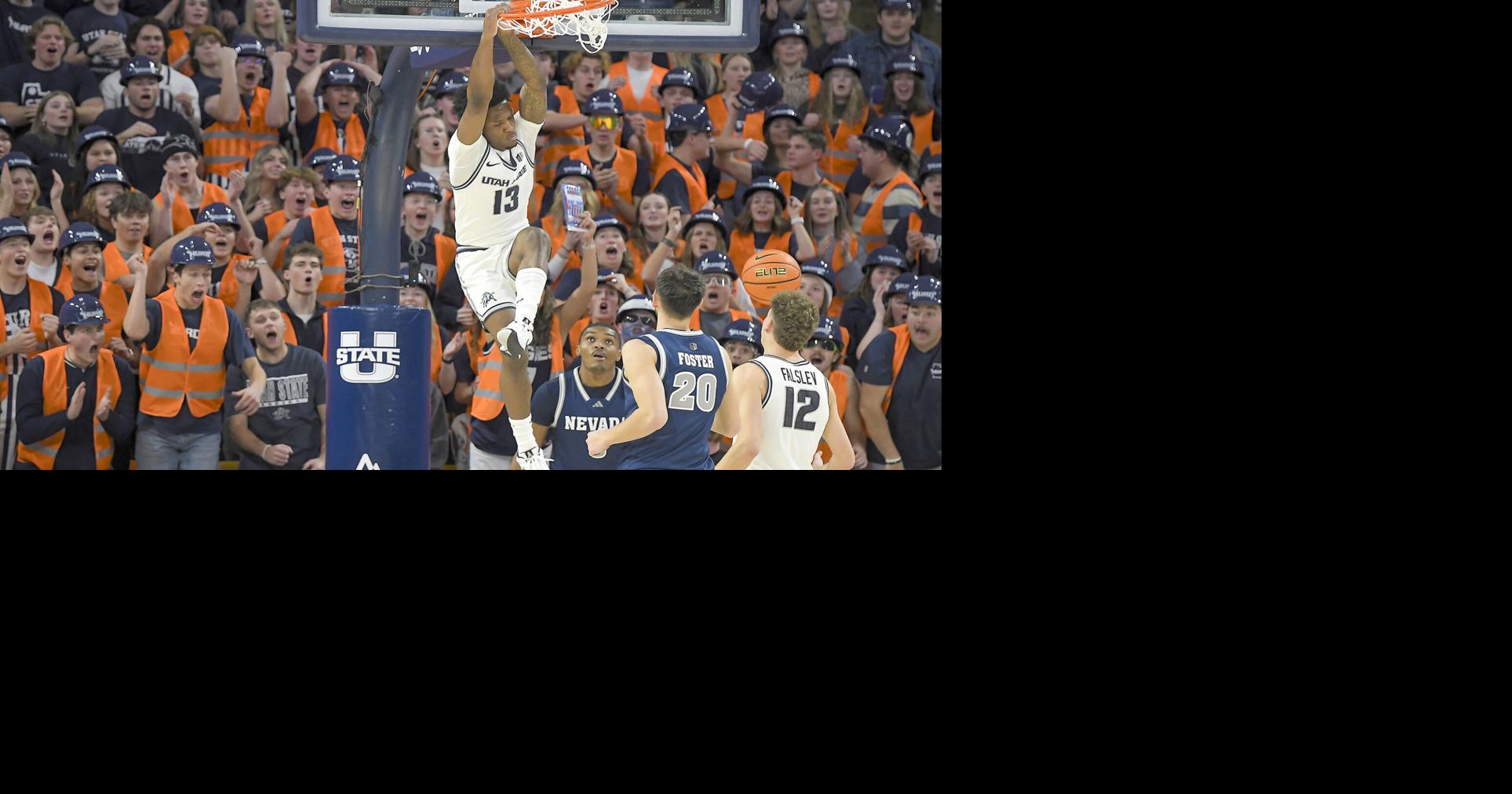 USU men’s basketball: Aggies get explosive game in MW play | USU Sports ...