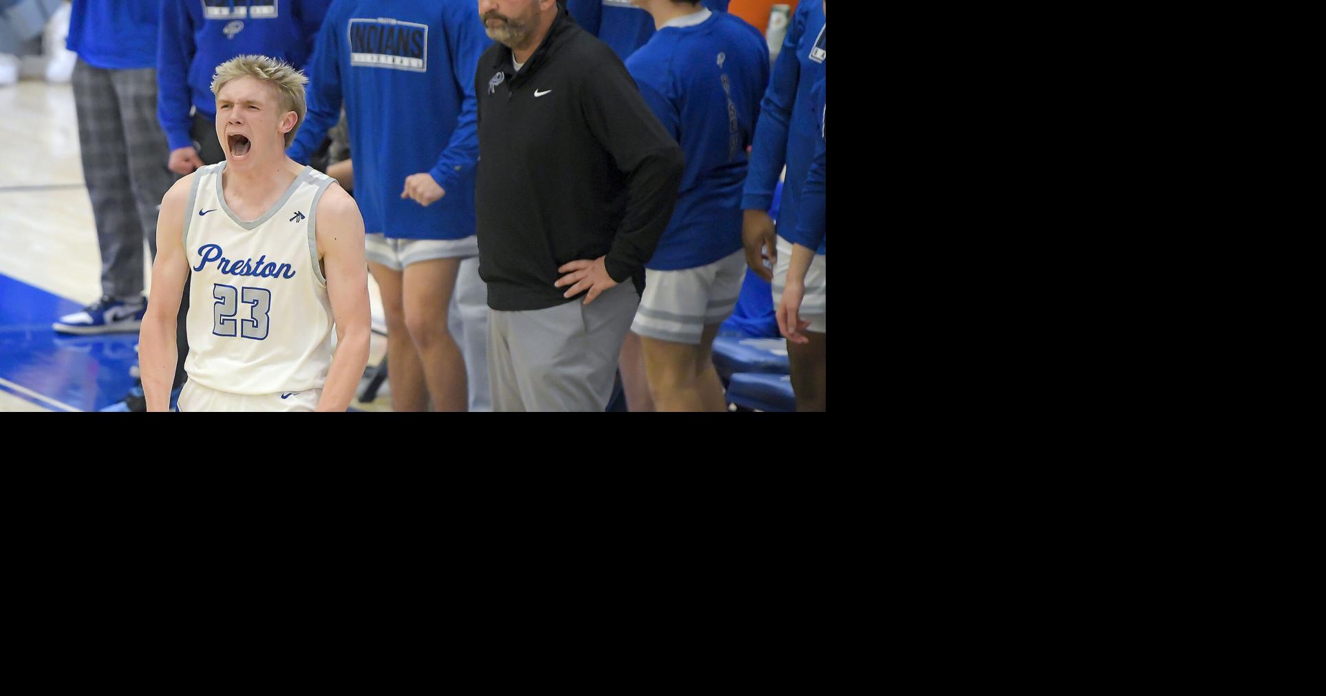 Prep boys hoops: Preston blows out Poky, punches ticket to state ...