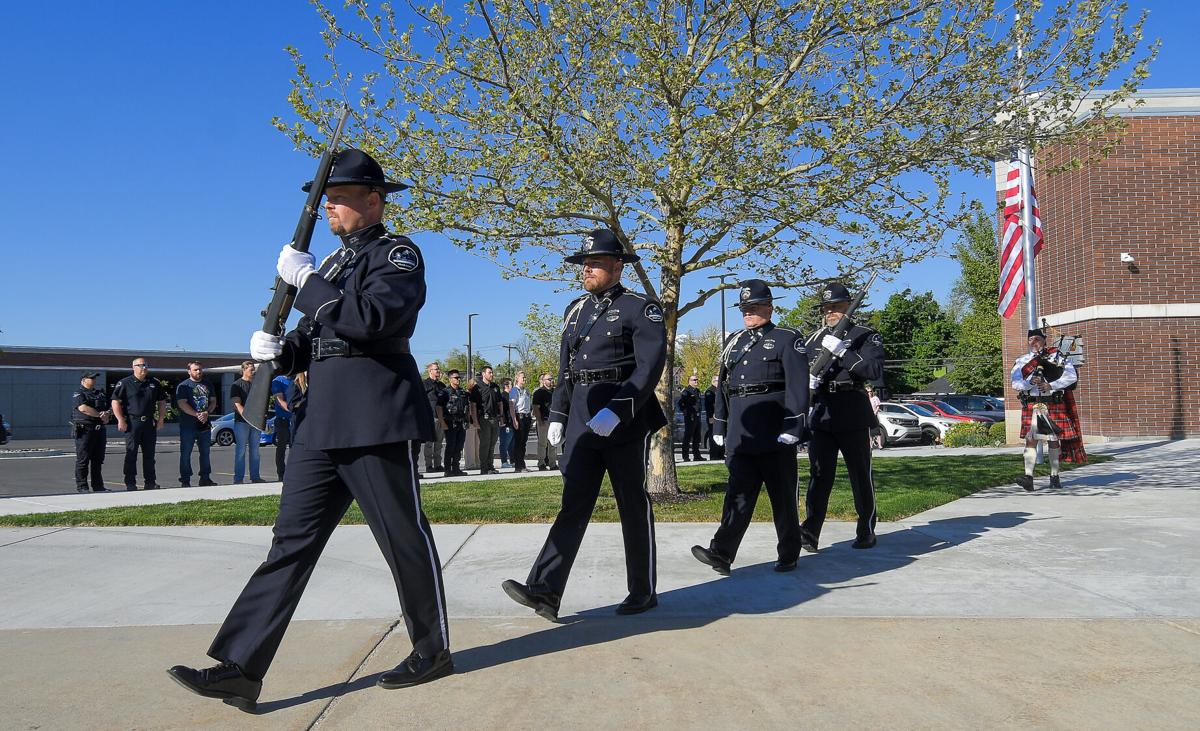 Logan Police Department kicks off Police Week with flag raising ...