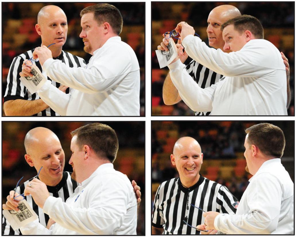 Friday Finishers: Courtside eye exam | Logan Hj | hjnews.com