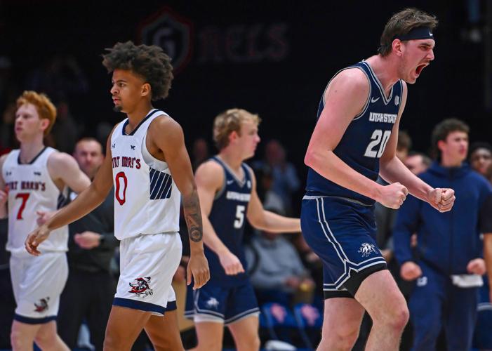 USU men’s basketball: Aggies hit the boards, shared the ball and shot ...