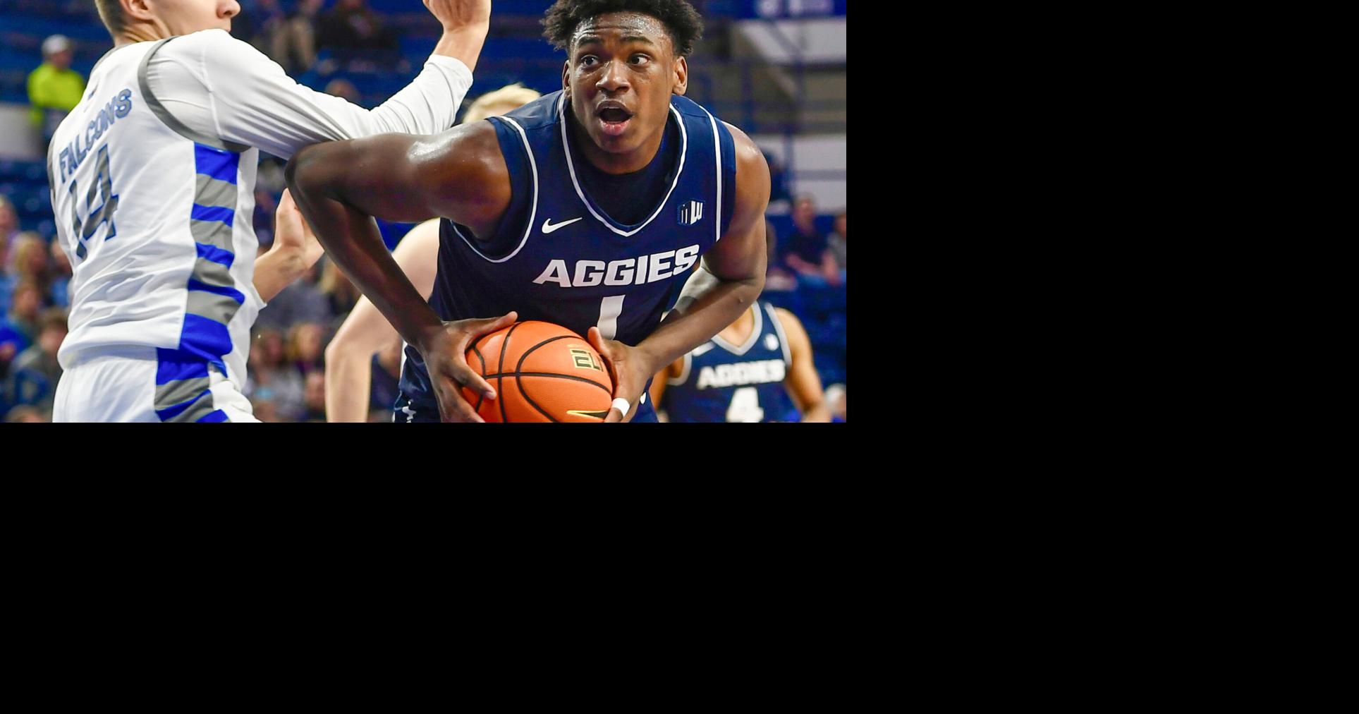 USU men's basketball: Aggies blast Falcons on road in MW opener | USU ...