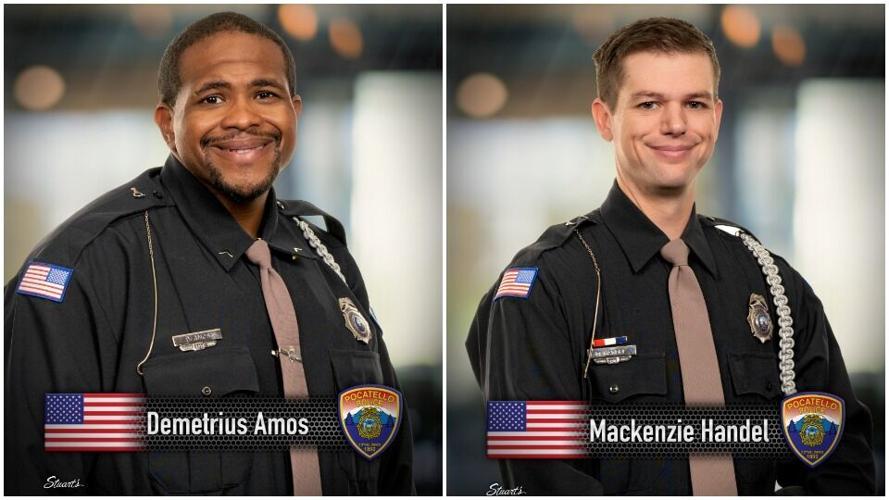 Hundreds gather for hospital release of wounded Pocatello police ...