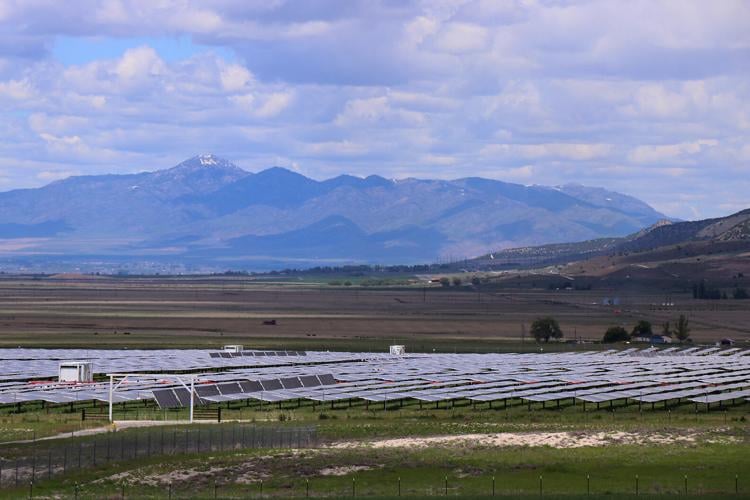 Large solar power projects up and running in northern Utah | Local News ...