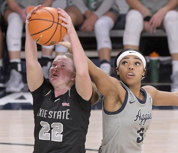 Photo Gallery: Utah State-Dixie State Basketball | Multimedia | hjnews.com