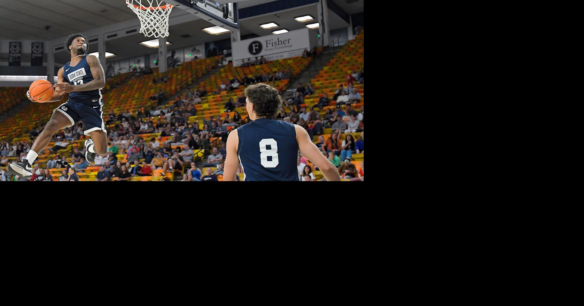 USU basketball: Aggies enjoy some ‘madness’ Monday night at the ...