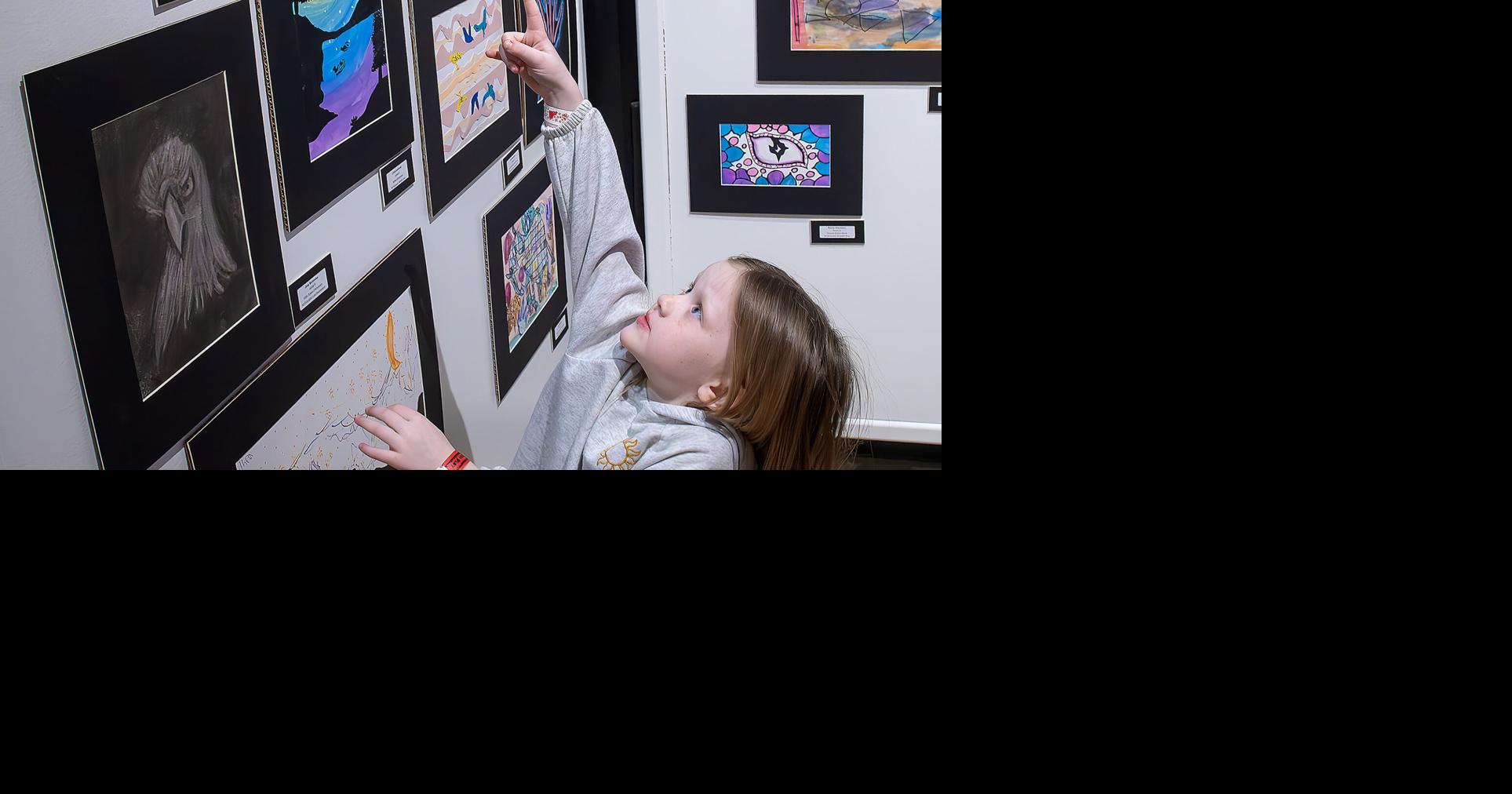 K-8 grade student art on display at sixth annual Creativity Unbound exhibition | News | hjnews.com