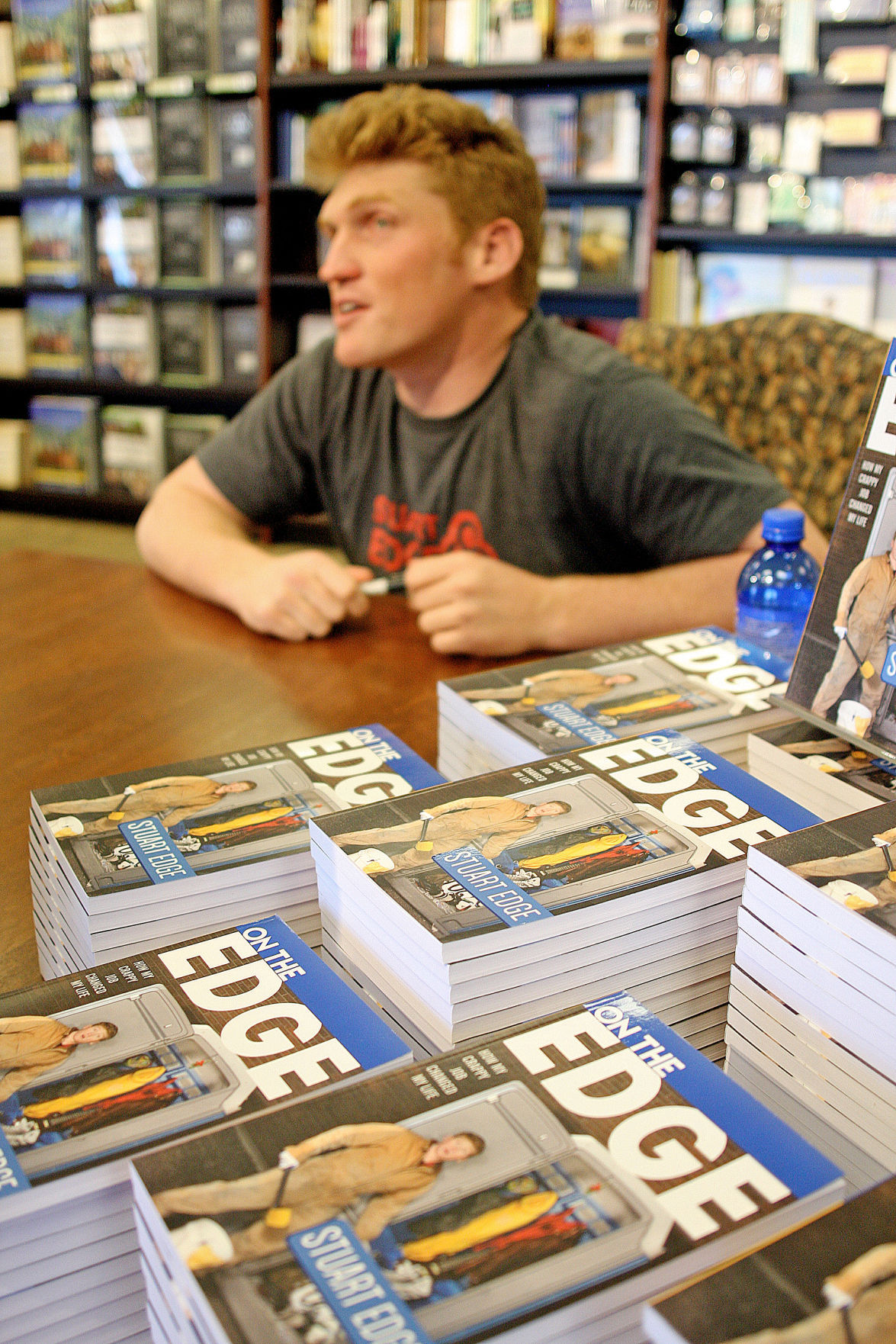 Valley native Stuart Edge drops by with new book | Cache Magazine ...