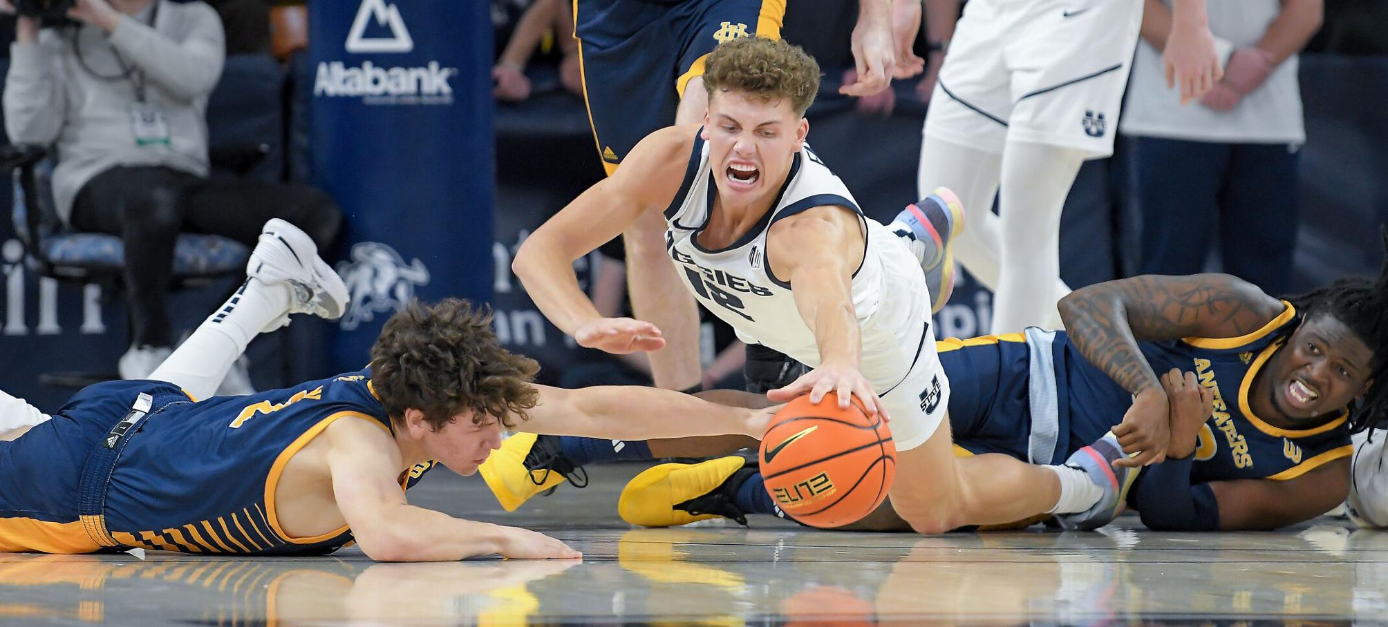 USU men’s basketball: Big second half run propels Aggies past Anteaters ...