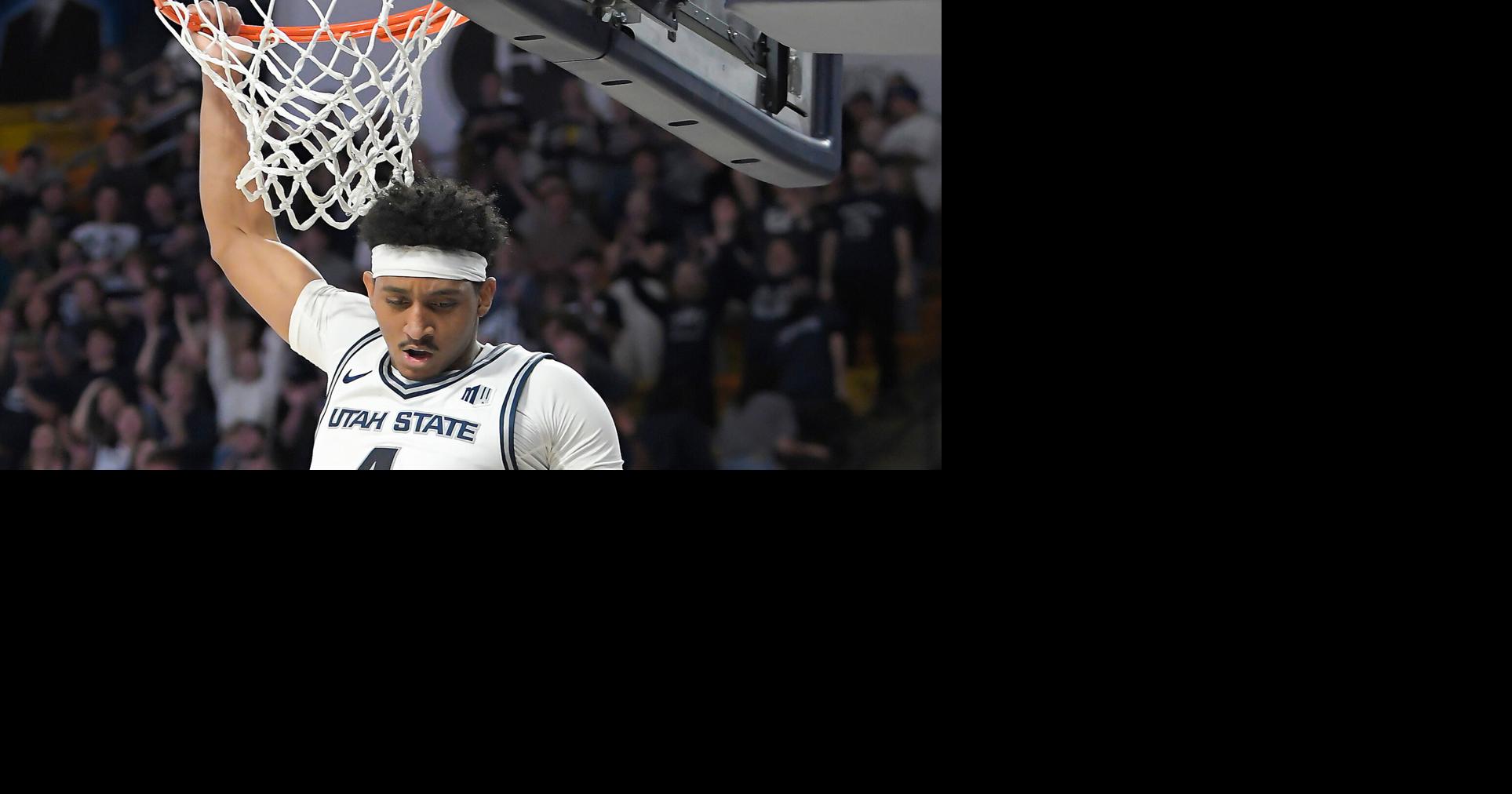 USU men’s basketball: Aggies break century mark again, thump 49ers ...