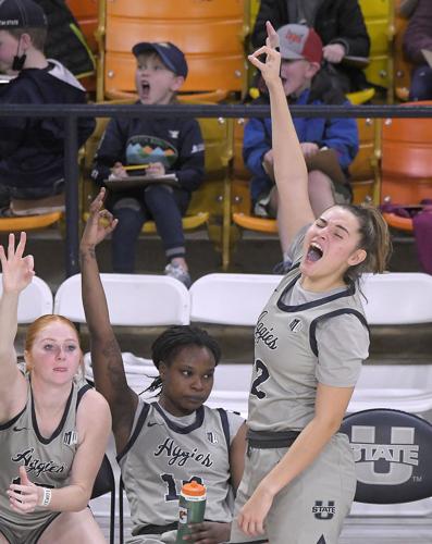 Photo Gallery: Utah State-Dixie State Basketball | Multimedia | hjnews.com