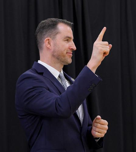 Photo Gallery: Danny Sprinkle Press Conference | Multimedia | hjnews.com