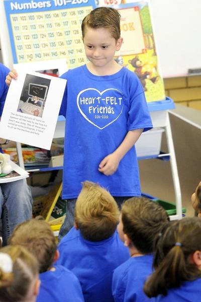 Wellsville kindergartner returns to class after heart transplant | News ... Wellsville kindergartner returns to class after heart transplant | News ...
