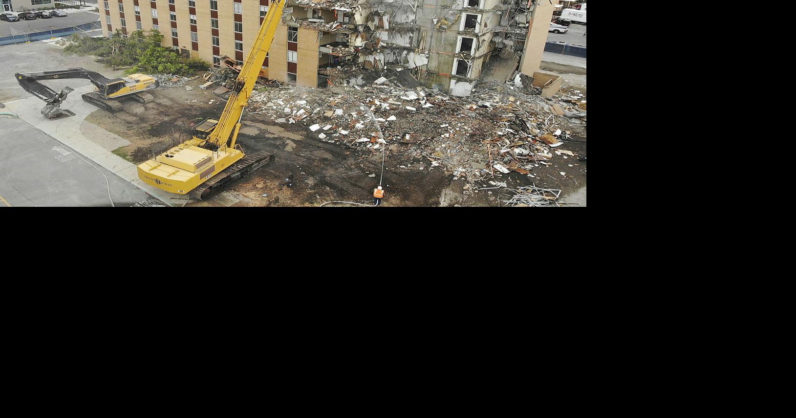 USU Valley View Tower coming down in chunks, not implosion | Education ...