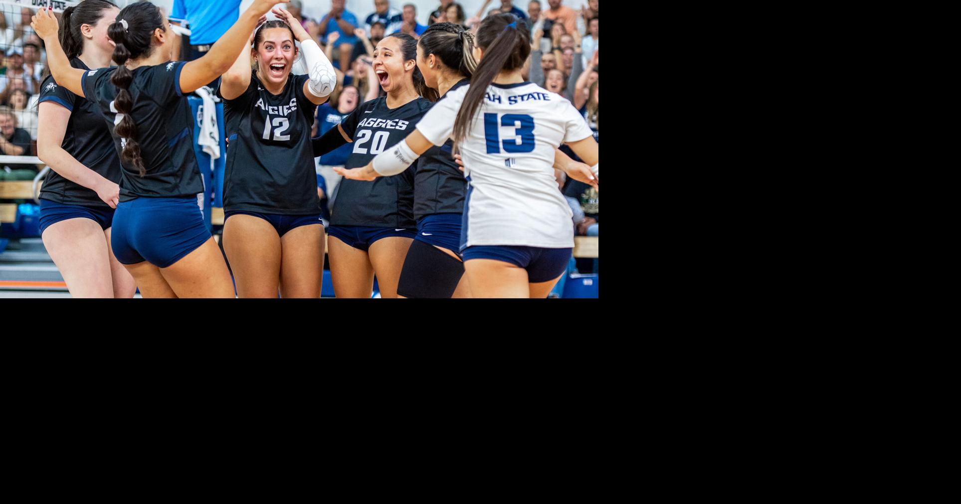 USU volleyball: Aggies open MW play with a win | USU Sports | hjnews.com