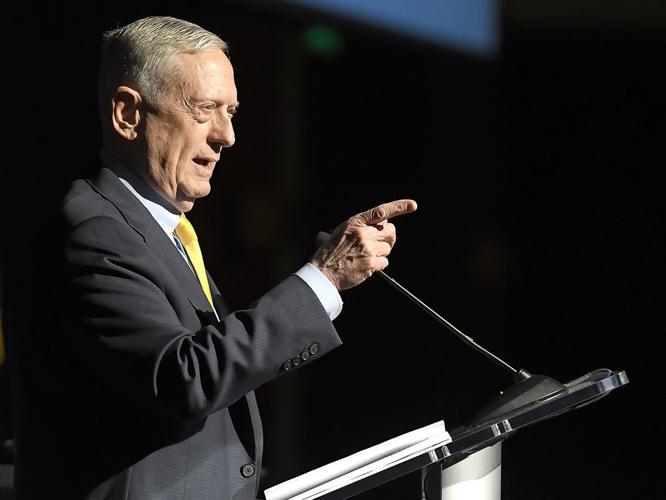 U.S. experiment: Jim Mattis speaks on freedom, responsibility at USU ...