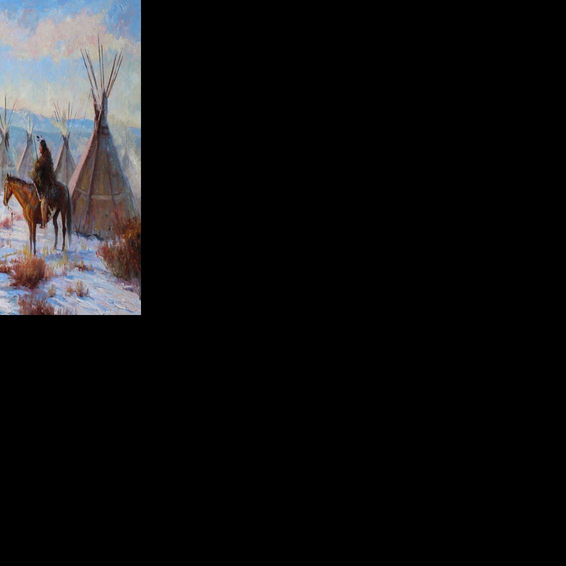 New commissioned painting of Bear River Massacre to be unveiled in Lehi ...