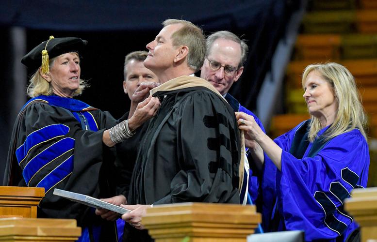 Elder Gary E. Stevenson receives Honorary Doctorate at Utah State University | Features | hjnews.com