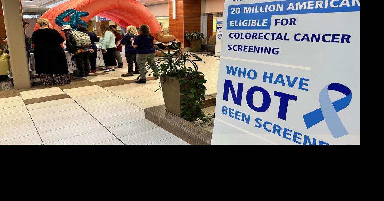 Giant colon a success at cancer awareness tour in Logan | University ...