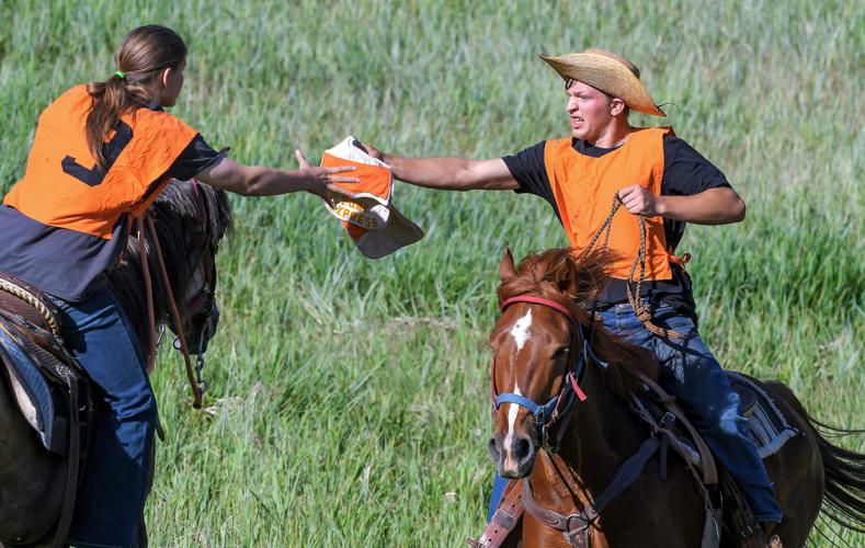 Riders raced horses and lawnmowers in two different Pony Express Days ...