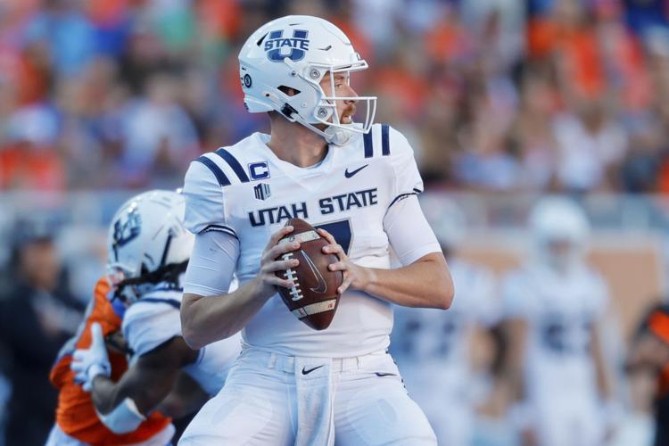 USU football: Broncos bury Aggies under avalanche of 35 2nd-quarter ...