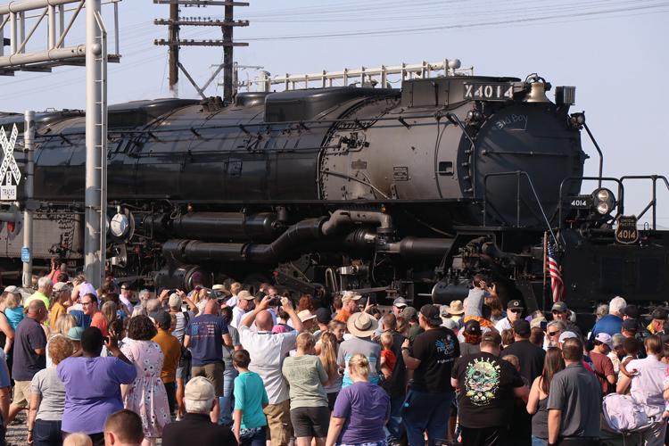 Union Pacific Big Boy No. 4014 trip from Brigham City to Cache Junction ...