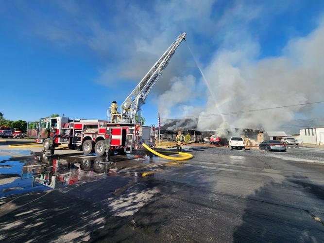 Cache Valley fire crews respond to multiple large fires Sunday | Local ...