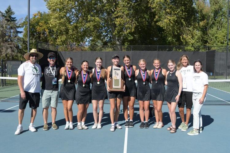 Prep girls tennis: Wolves use superior depth to earn 4-peat at 4A state ...
