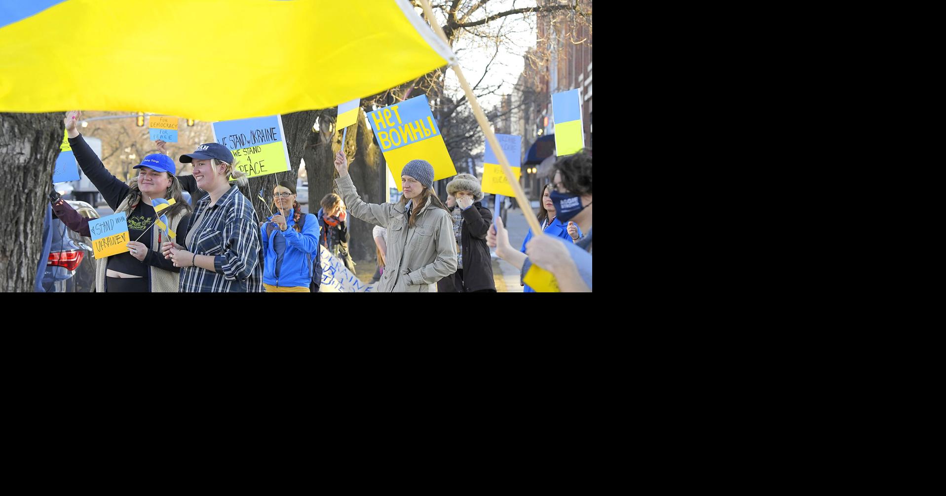 March for Ukraine held on Thursday to show support and solidarity ...