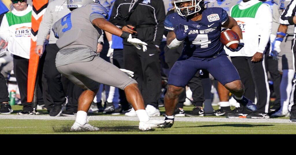 USU football: USU roughed up by Memphis in First Responder Bowl | Sport ...
