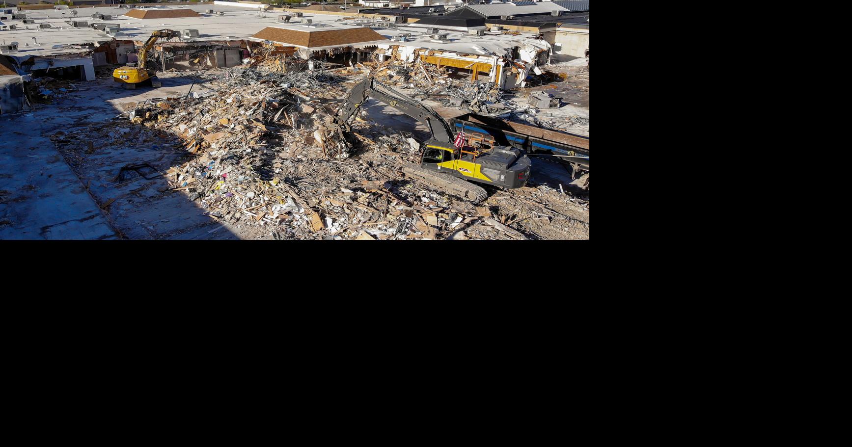 Demolition of Cache Valley Mall begins, will last several months ...