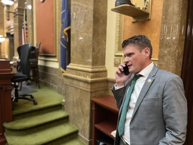 Hustle and bustle: A day in the life of Rep. Jason Thompson during the ...
