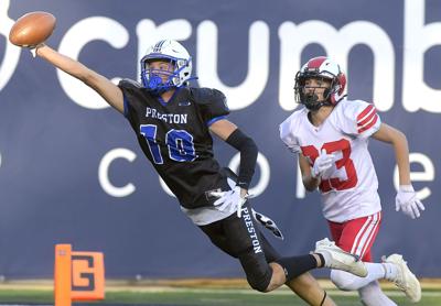 Prep football: Preston improves, but not enough to win | School Sports ...