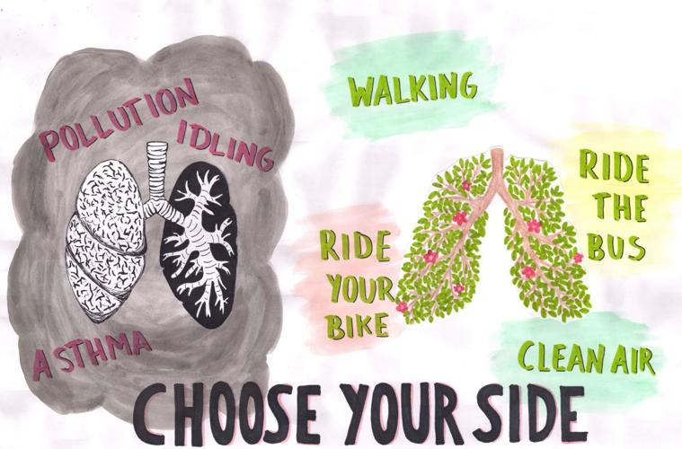SLIDESHOW: Clean Air Poster Contest -- PHS and West Side entries ...