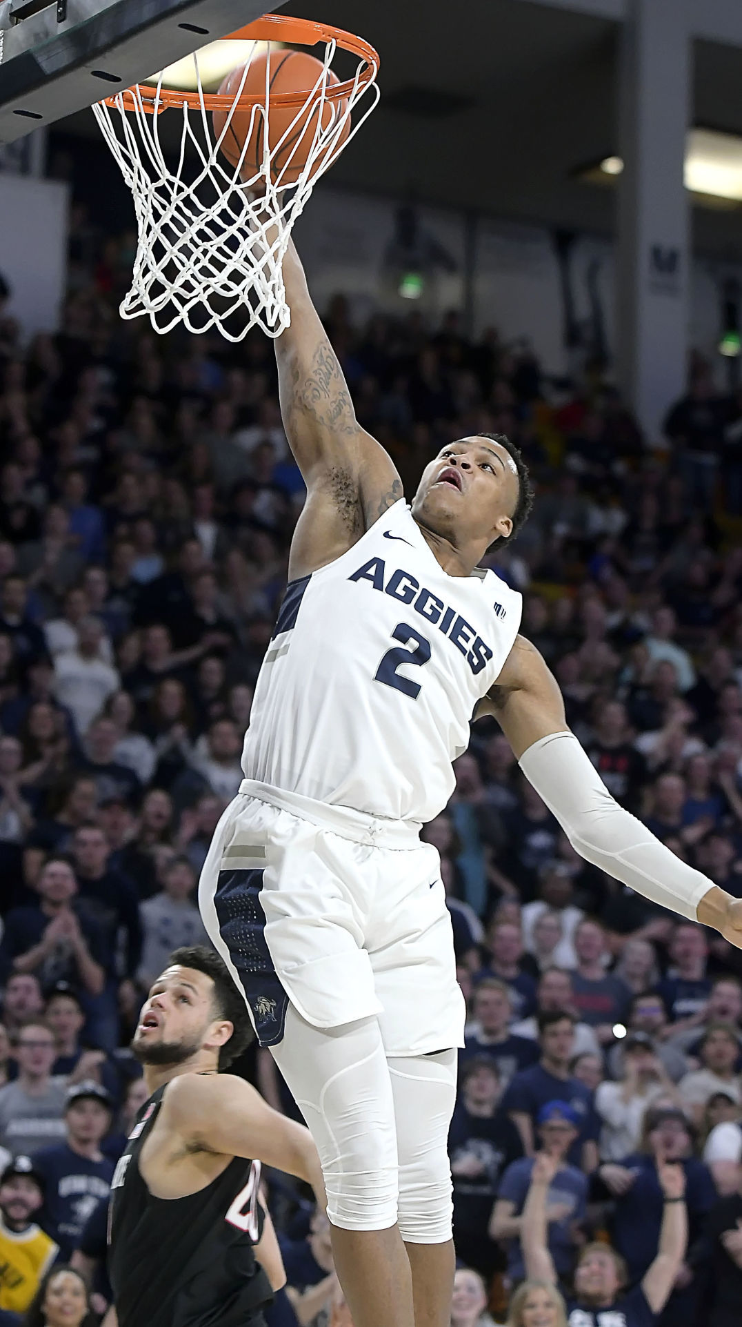Brown doing his part to help Aggies succeed | USU Sports | hjnews.com