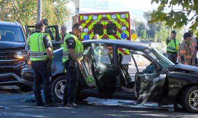 Logan Police: Car attempting a U-turn struck by SUV near 400 block of ...