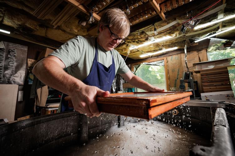 Solemnly published: Provo printmaker recreates historically-accurate ...