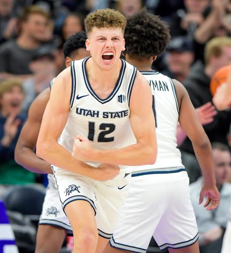 USU men’s basketball: Aggies hold off Redbirds for neutral-site win ...