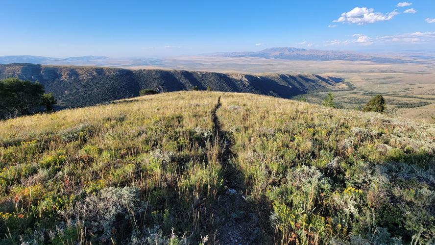 On top of Box Elder: Bull Mountain a scenic hike to county high point ...