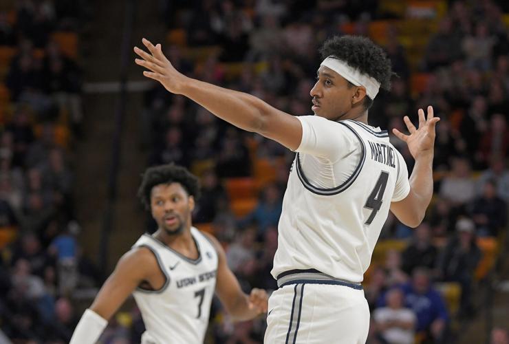 USU men’s basketball: Aggies reach 100 again, blast Griffins | USU ...
