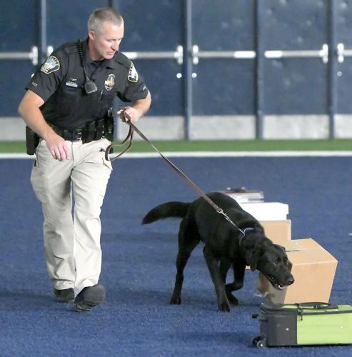 USU police introduce 1st 'bomb dog' to department | Crime Courts ...