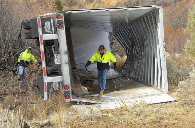 Semi crash dumped paper rolls, slowed traffic in Logan Canyon on Friday ...