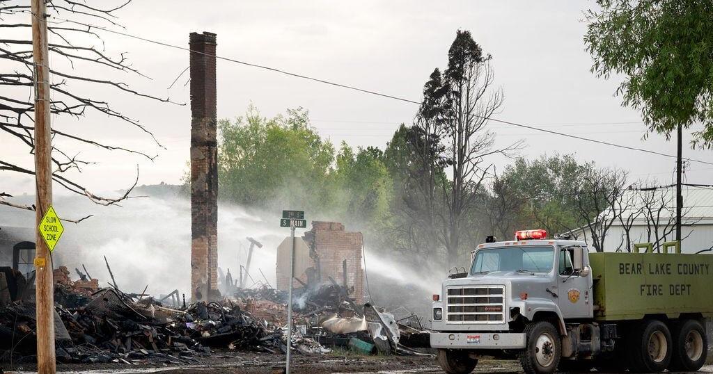 Photos of fire that damaged multiple buildings in Bancroft | News ...