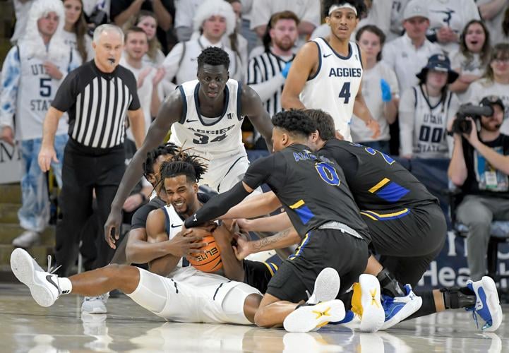 USU men's basketball: Milestone for Aggie coach in latest win | USU ...