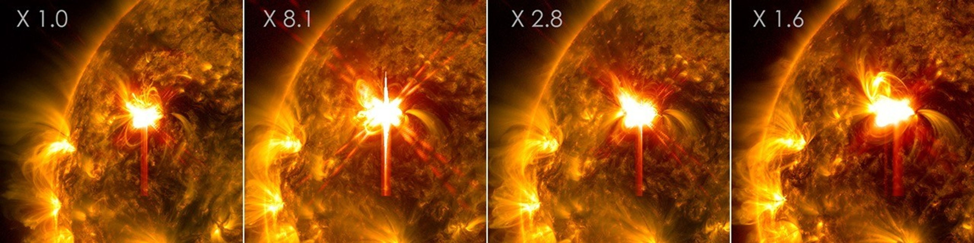 Scientists capture Sun firing massive solar flares | Features ...