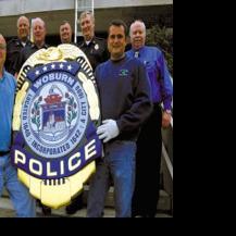 Woburn artist designs replica police badge | Woburn | homenewshere.com