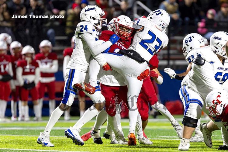 Redmen make it 10 in a row: Tewksbury High football blows out Ashland ...
