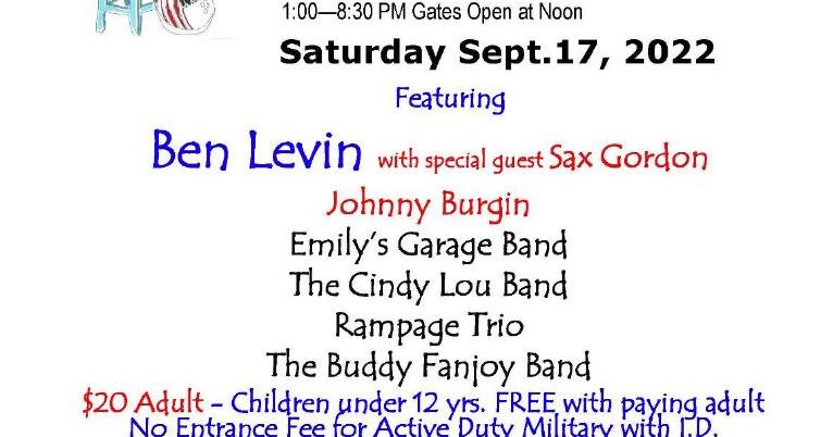 Blues for Veterans to host 10th annual music festival at Library Park ...